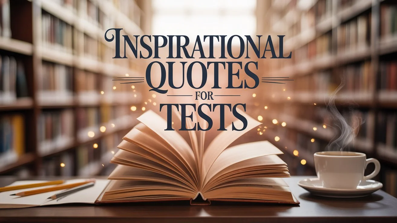150+ Inspirational Quotes for Tests to Calm Your Mind & Boost Confidence 💫