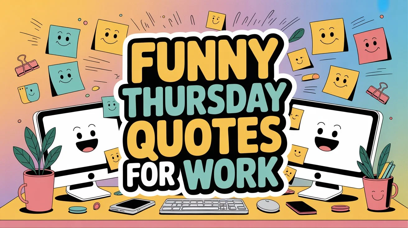 Funny Thursday Quotes for Work 😂 | Laugh Through the Hump Day and Slay ...