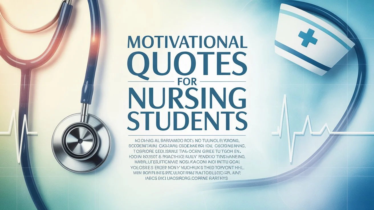 💙100+ Powerful Motivational Quotes for Nursing Students Who Need a Boost