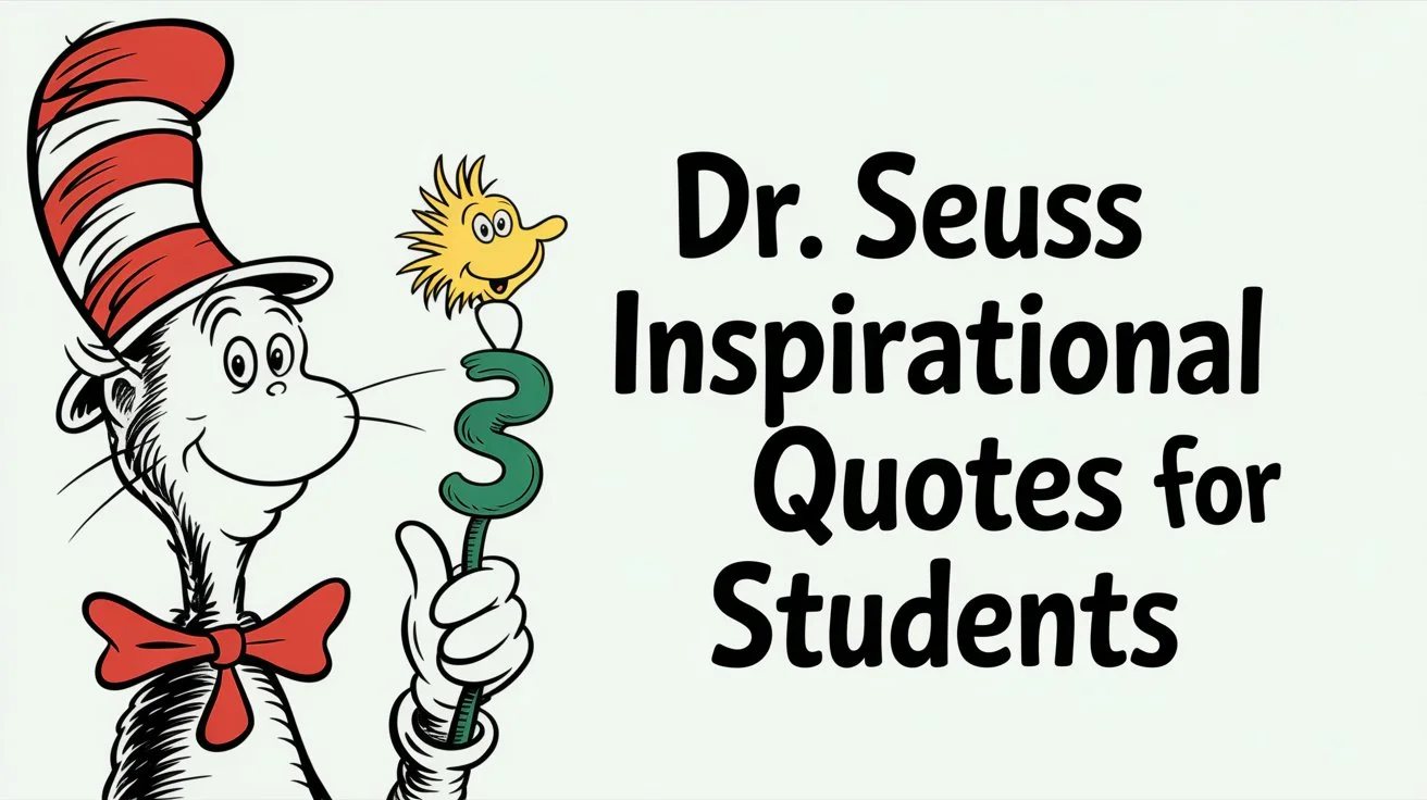 100+Uplifting Dr. Seuss Inspirational Quotes for Students of All Ages 🌈📖