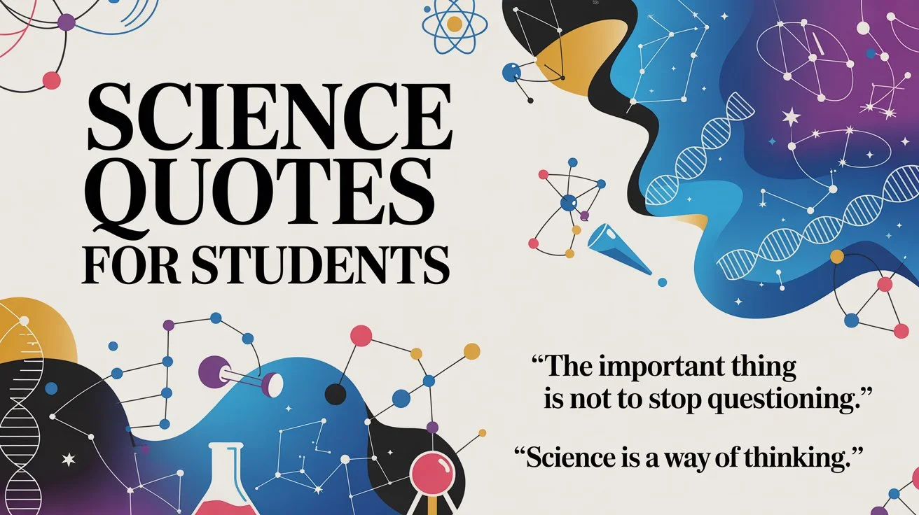 🔬 30+ Science Quotes for Students to Inspire & Motivate 💡