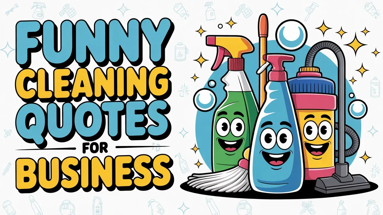 😂100+ Funny Cleaning Quotes for Business That Make Work Sparkle